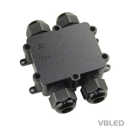 4-way cable junction box